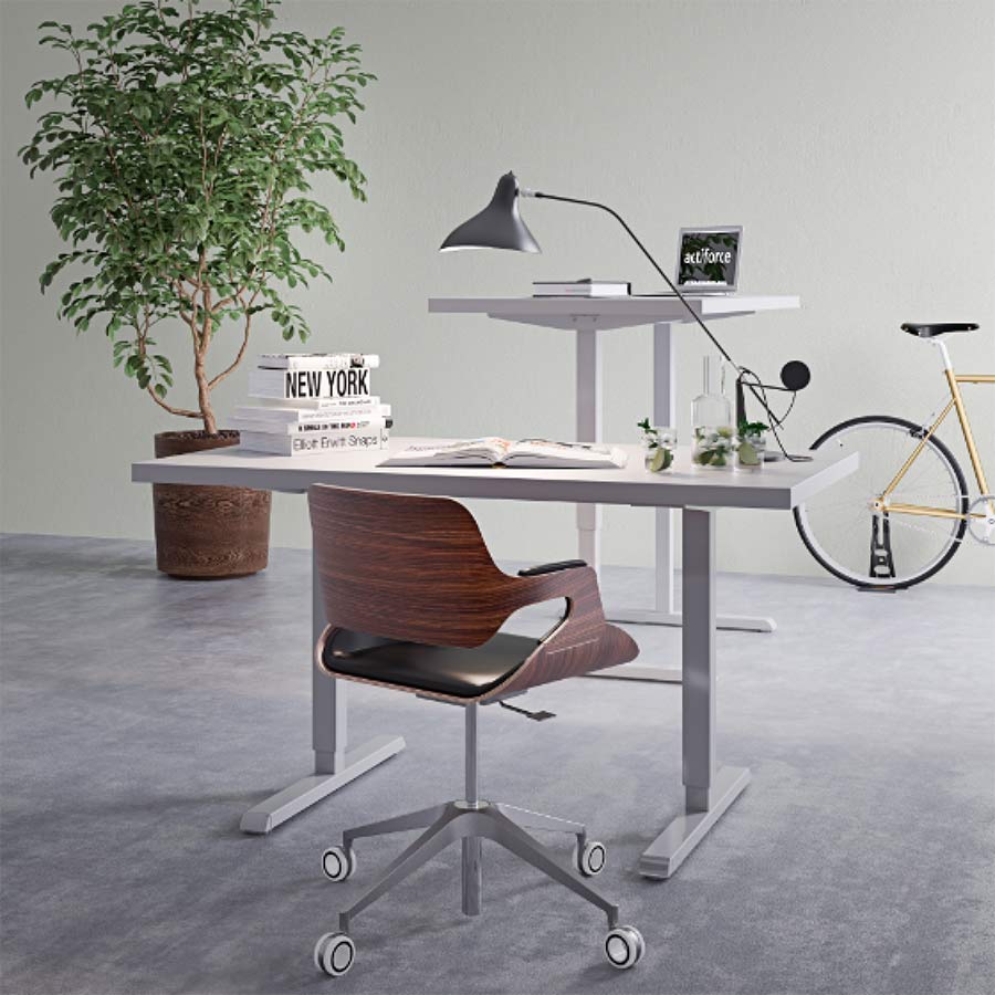 Electric Rectangular Desks - Healthy Workstations