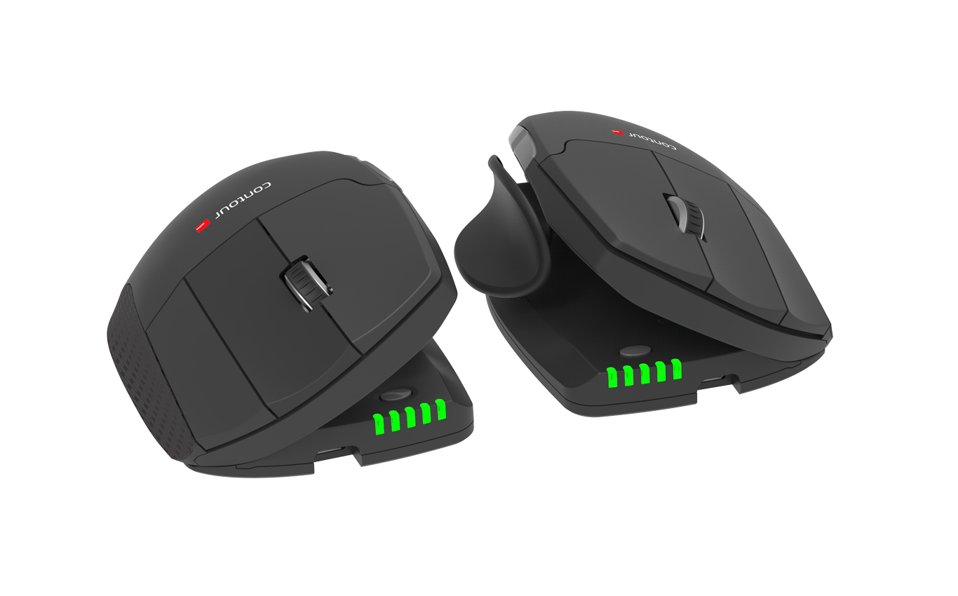 Contoured Mice - Healthy Workstations